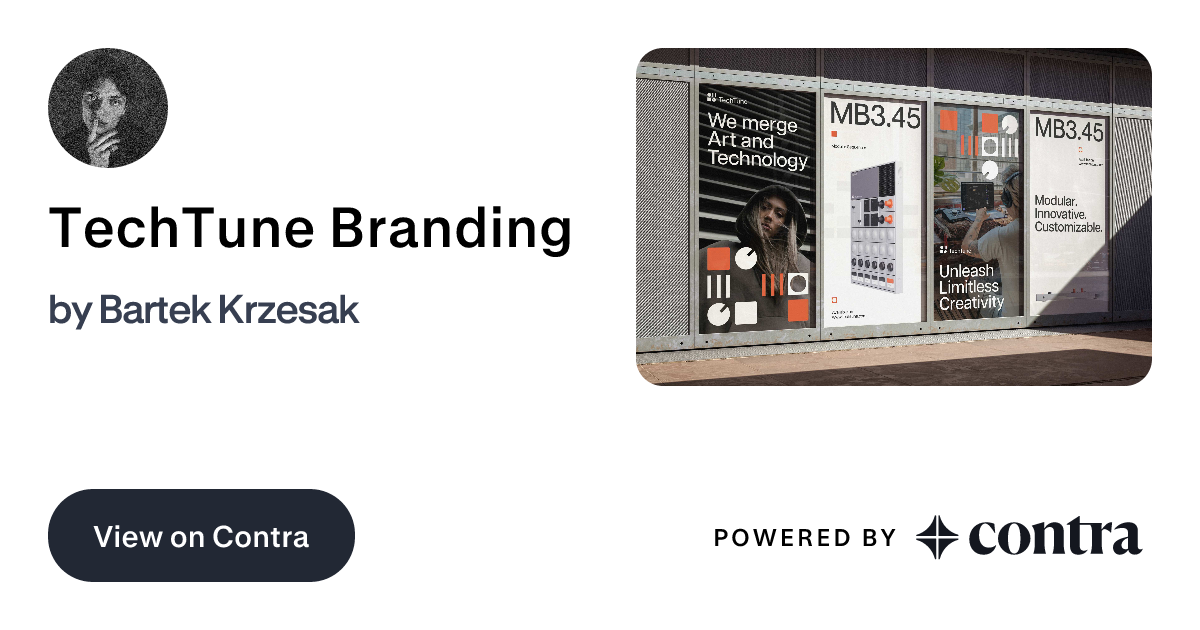 TechTune Branding by Bartek Krzesak