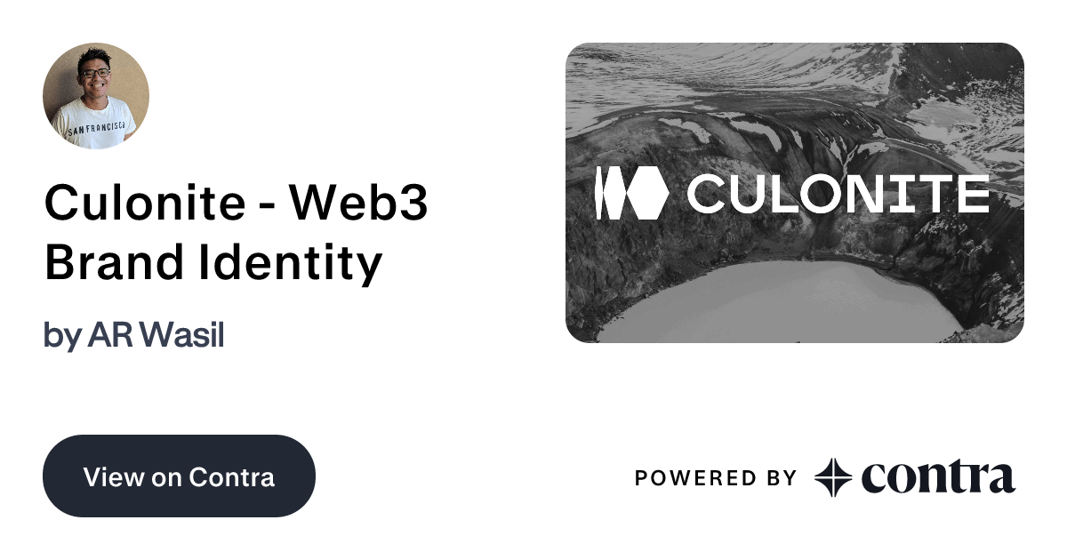 Culonite - Web3 Brand Identity by AR Wasil