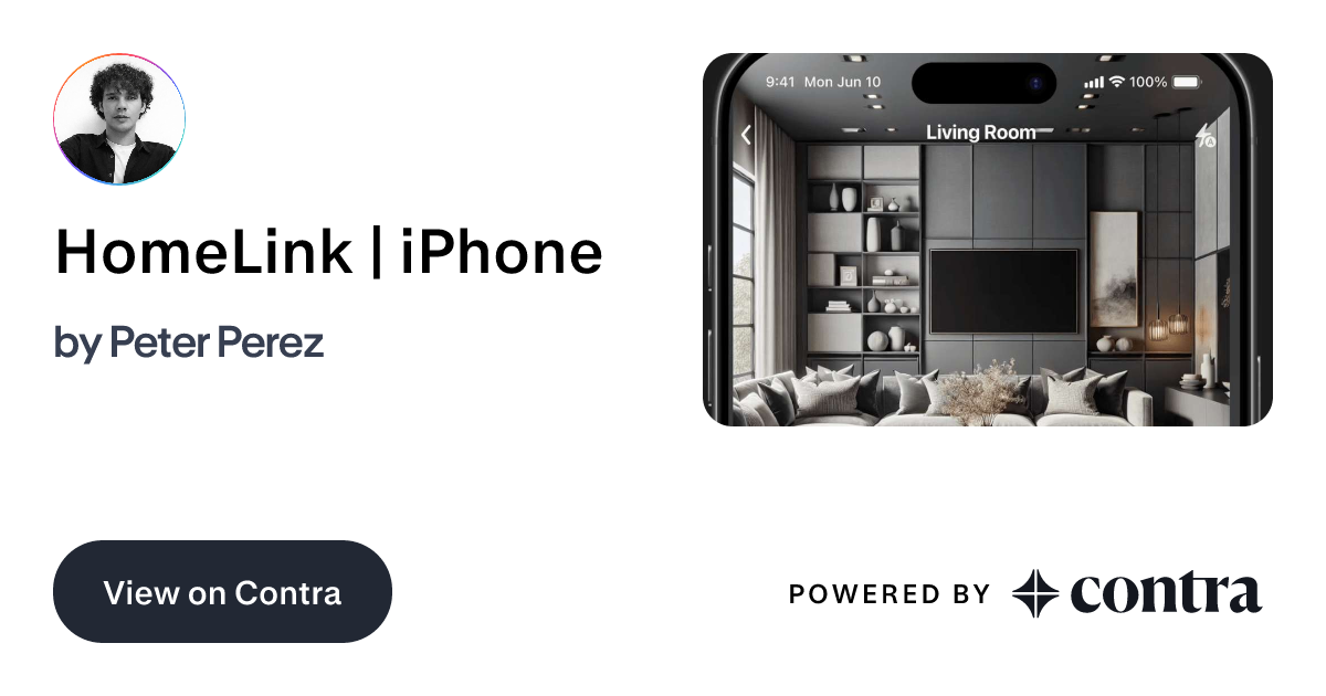 HomeLink | iPhone by Peter Perez