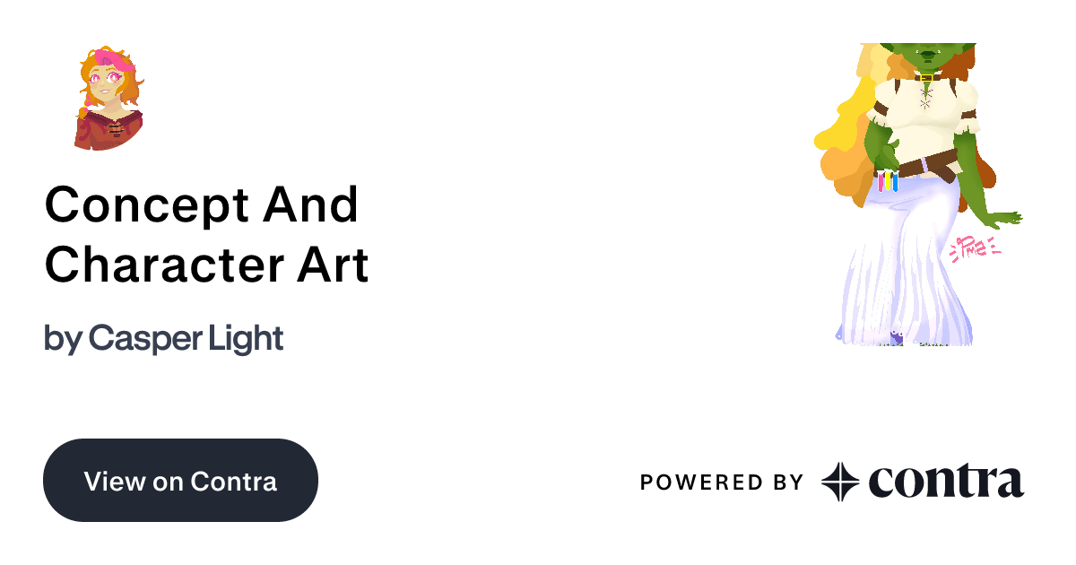 Concept And Character Art by Casper Light