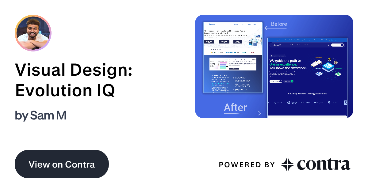 Visual Design: Evolution IQ by Sam M