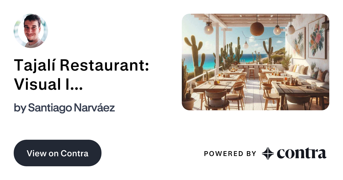 Tajalí Restaurant: Visual Identity and Conceptual Design by Santiago ...