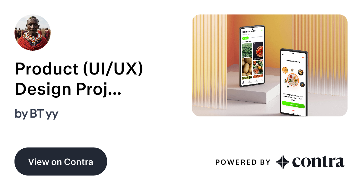 Product (UI/UX) Design Projects. by Gerald Mwanu