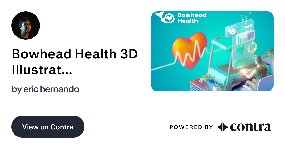 Bowhead Health 3D Illustration :: Behance by eric hernando