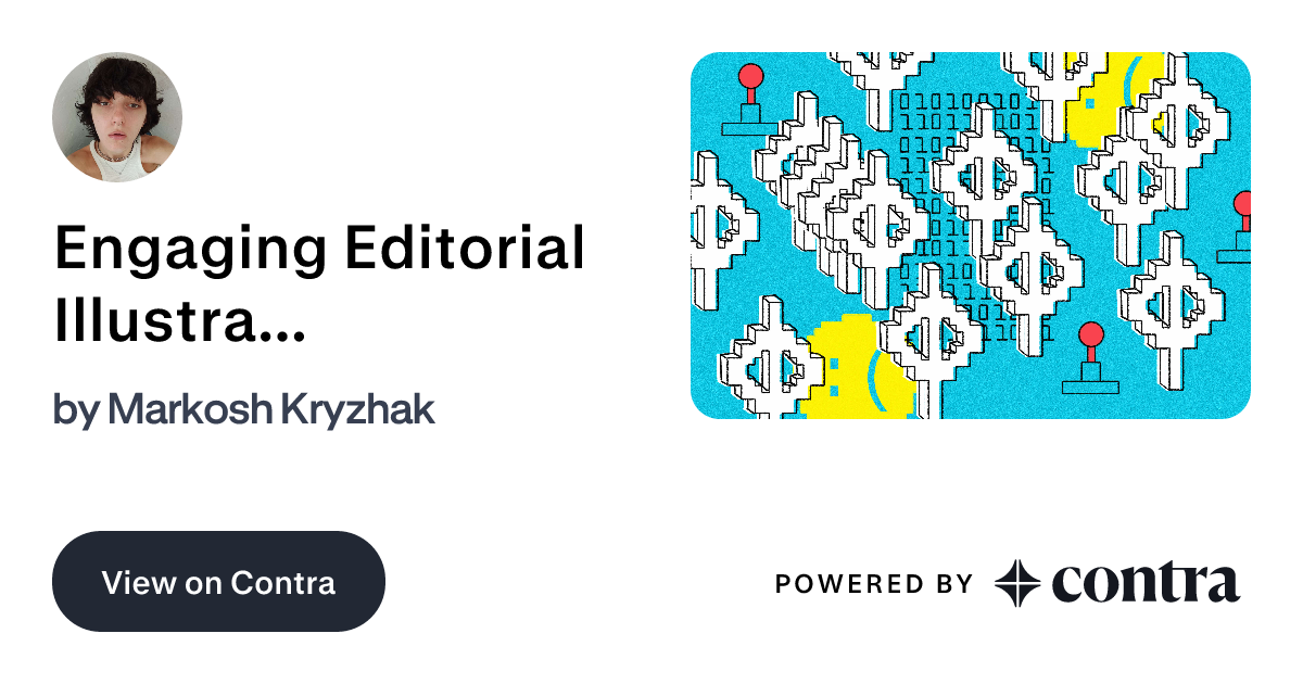 Engaging Editorial Illustrations / Facebook: Good, Bad, Evil by Markosh ...