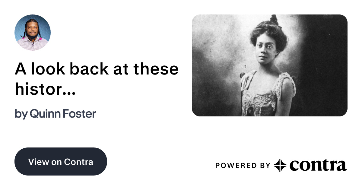 A look back at these historical Creole writers by Quinn Foster
