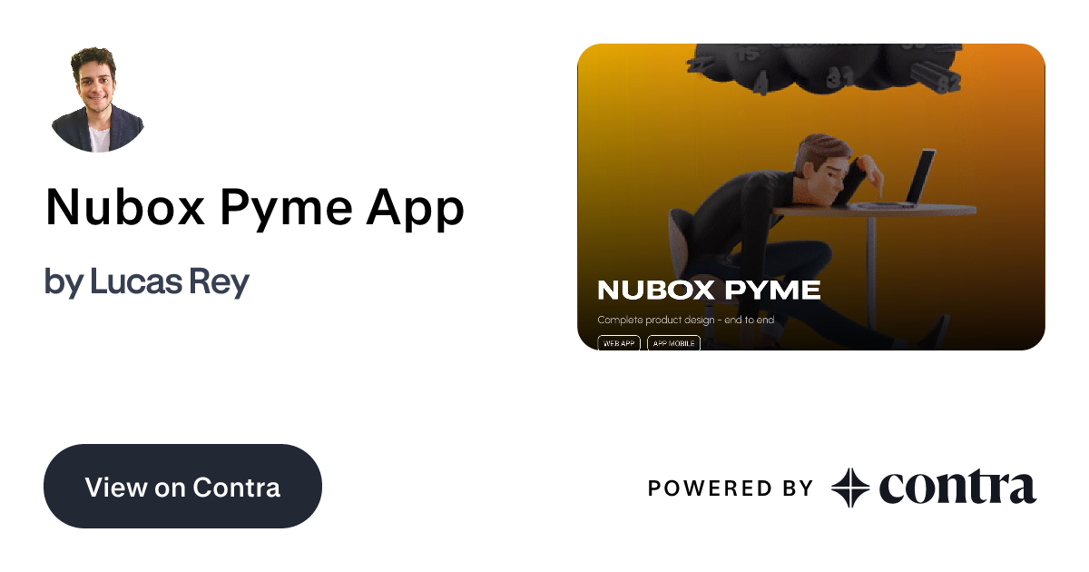 Nubox Pyme App by Lucas Rey