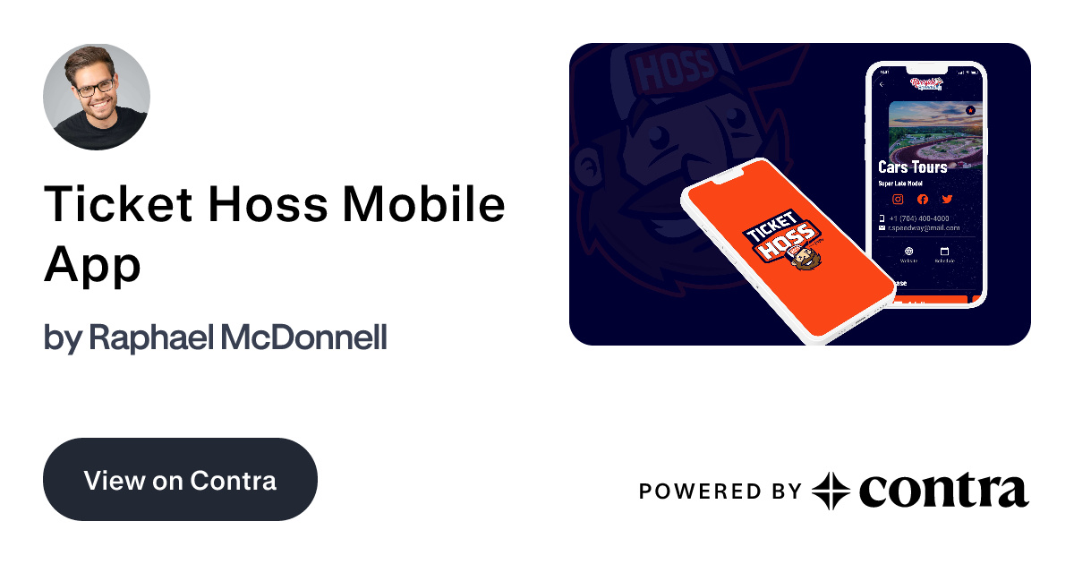 Ticket Hoss Mobile App by Raphael McDonnell