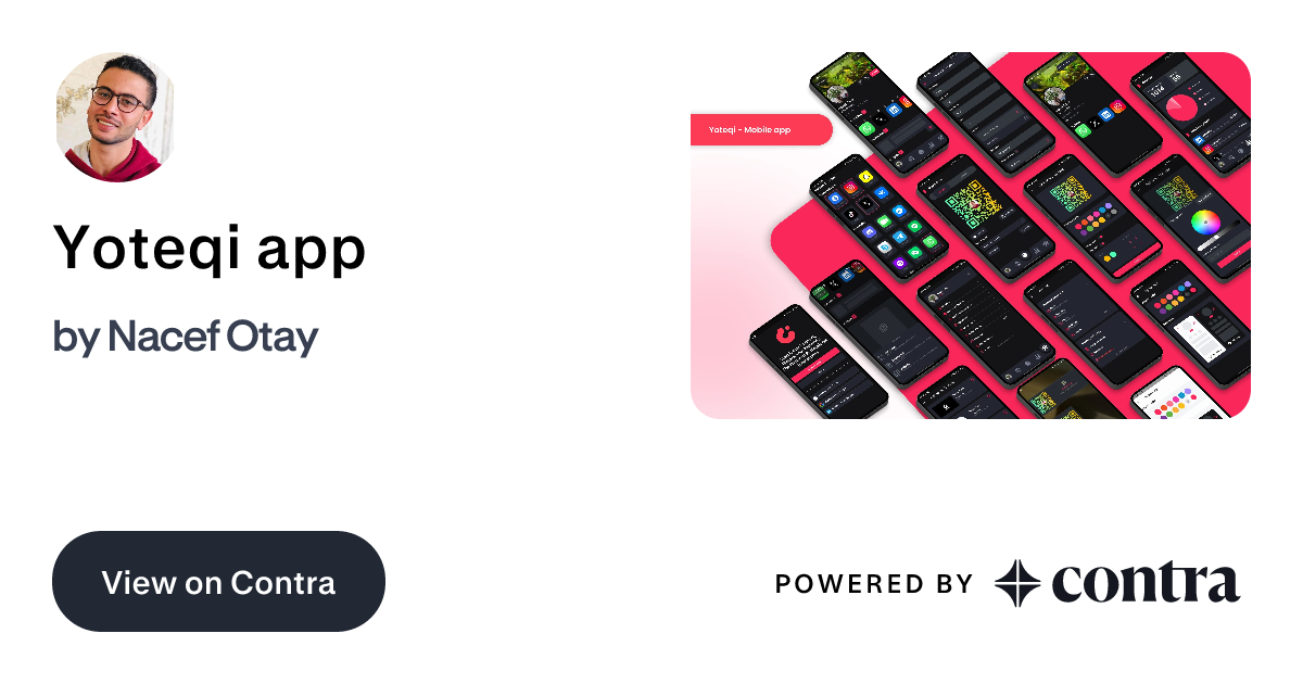 Yoteqi app by Nacef Otay