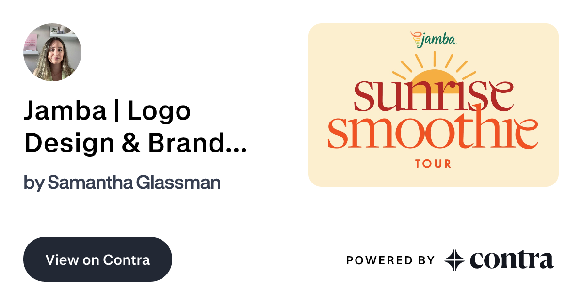 Jamba | Logo Design & Branding Elements by Samantha Glassman