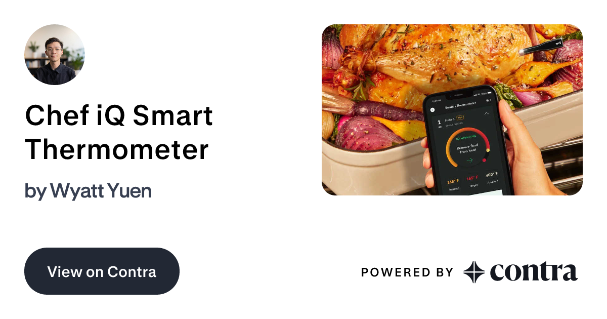 Chef iQ Smart Thermometer by Wyatt Yuen