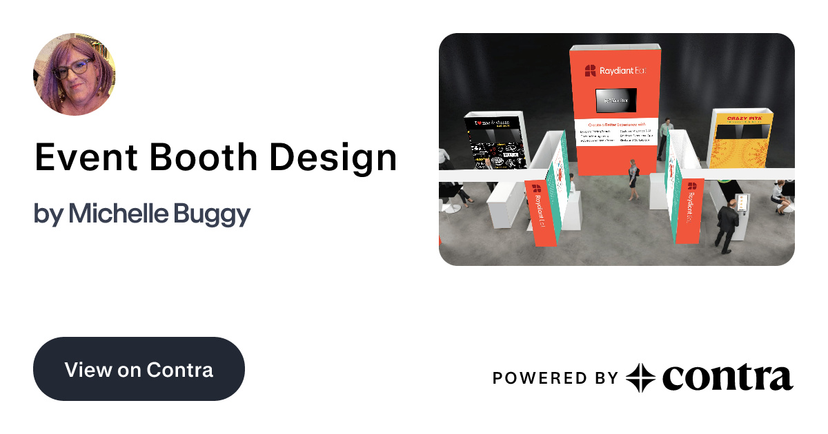 Event Booth Design by Michelle Buggy