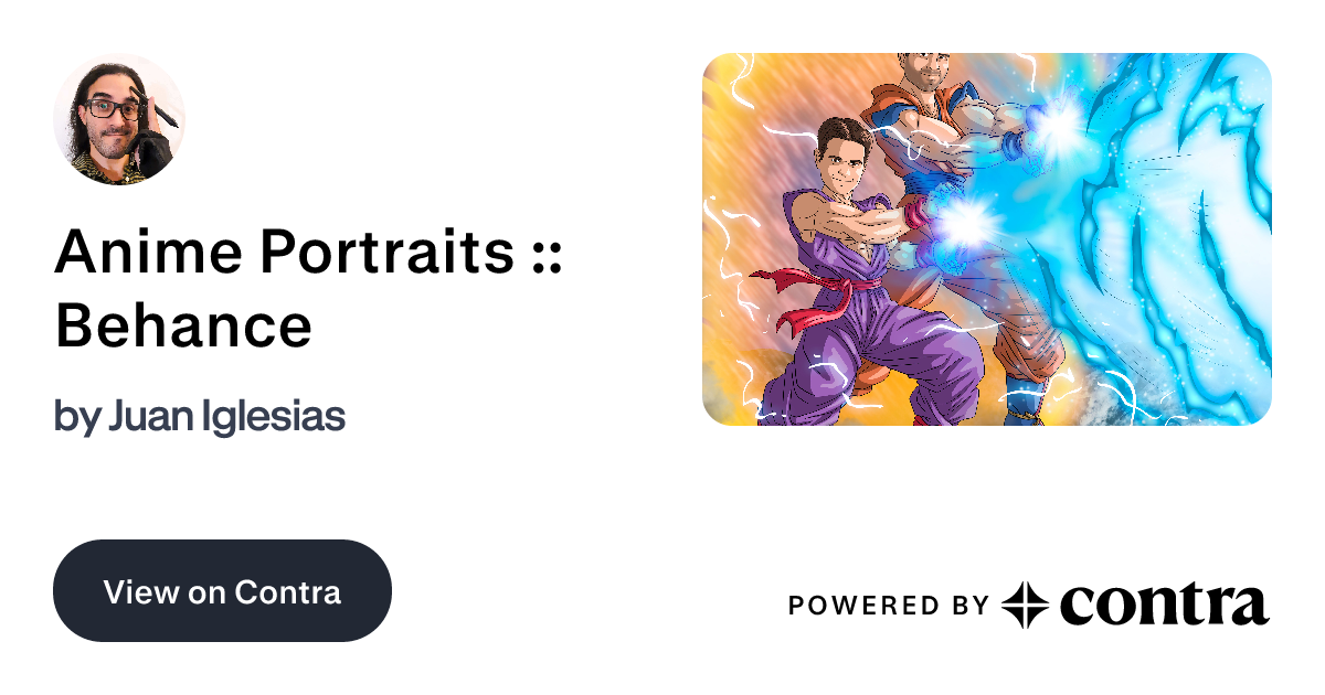 Anime Portraits :: Behance by Juan Iglesias