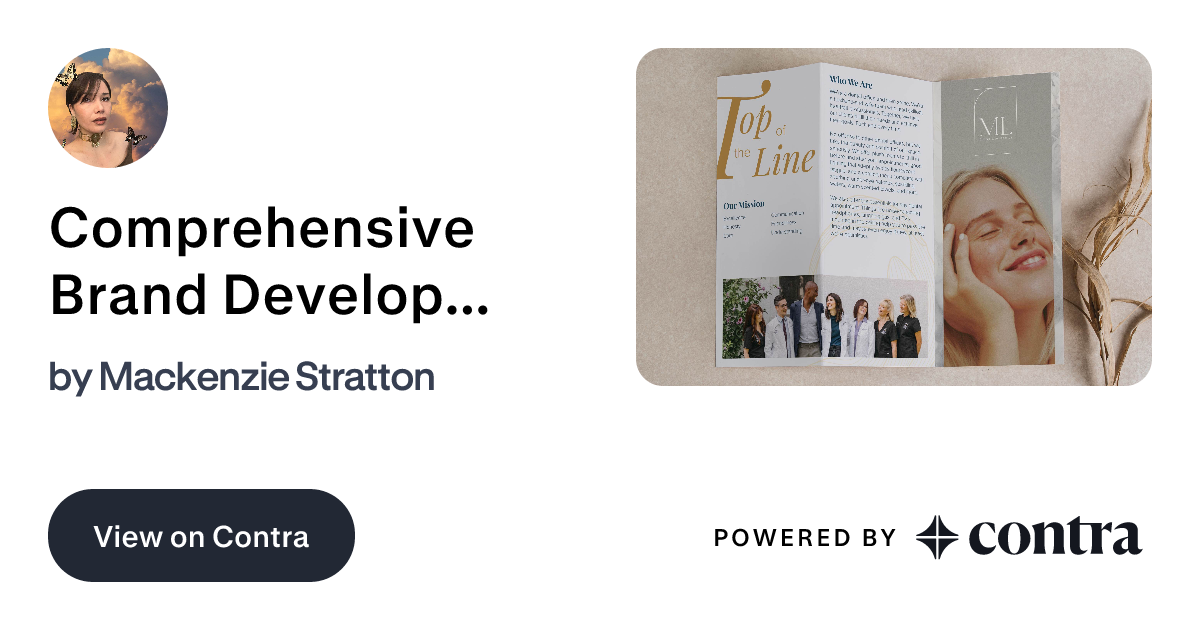 Comprehensive Brand Development & Design by Mackenzie Stratton