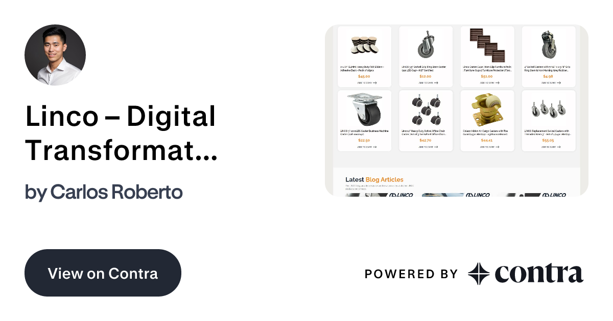 Linco – Digital Transformation of a Legacy Brand by Carlos Roberto