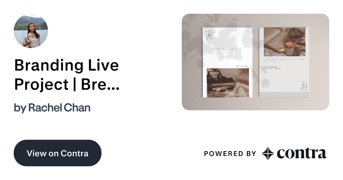 Branding Live Project | Breezy by Rachel Chan