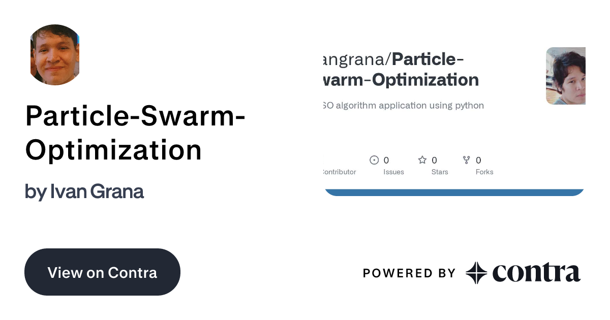 Particle-Swarm-Optimization by Ivan Grana