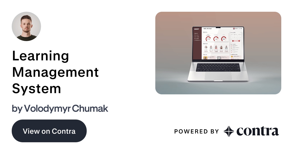 Learning Management System by Volodymyr Chumak