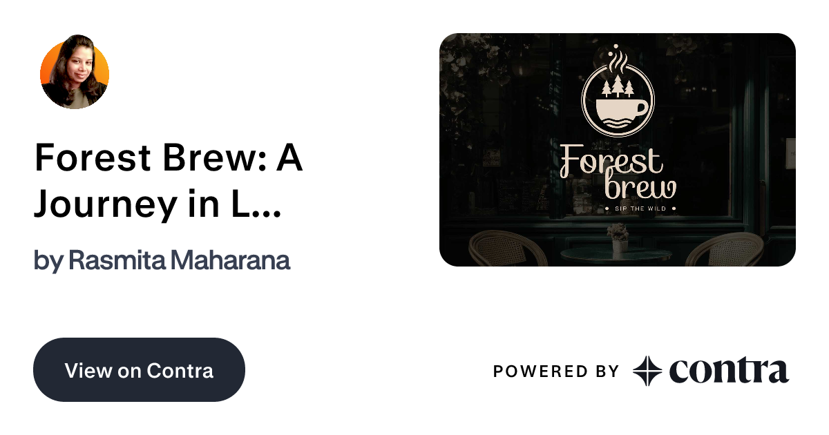 Forest Brew: A Journey in Logo & Brand Identity by Rasmita Maharana