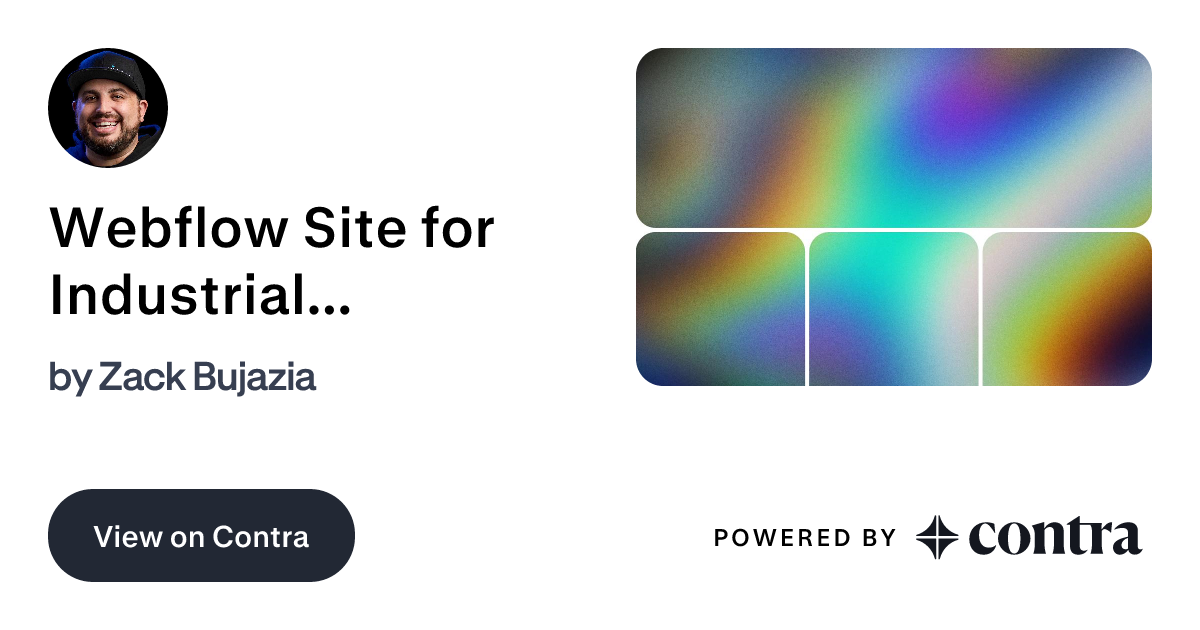 High-Performance Webflow Development by Zack Bujazia