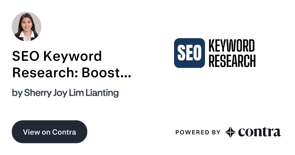 SEO Keyword Research: Boost Traffic & Conversions by Sherry Joy Lim ...