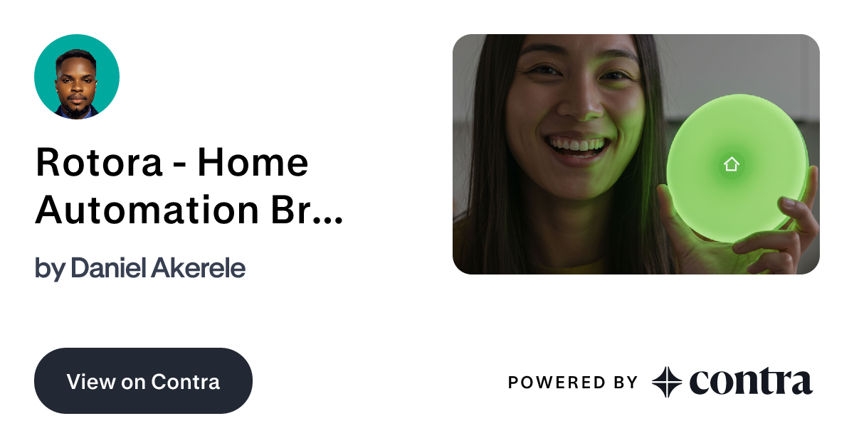 Rotora - Home Automation Brand Identity by Daniel Akerele