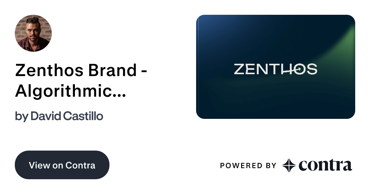Zenthos Brand - Algorithmic Trading Fund by David Castillo