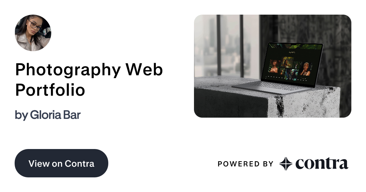 Photography Web Portfolio by Gloria Bar