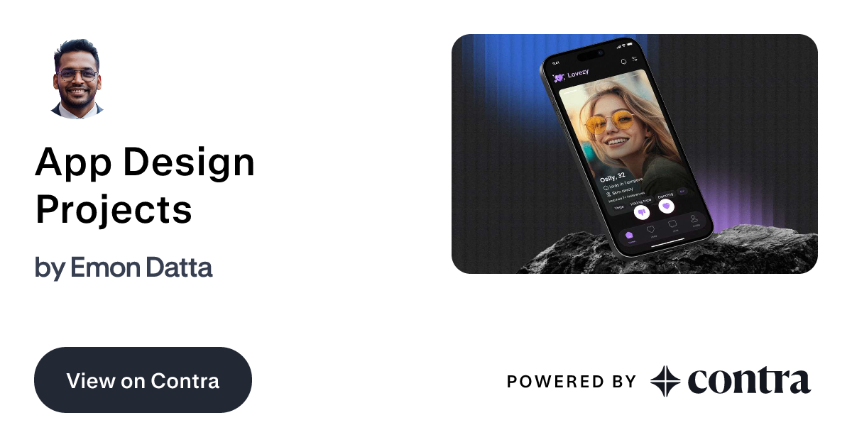 App Design Projects by Emon Datta