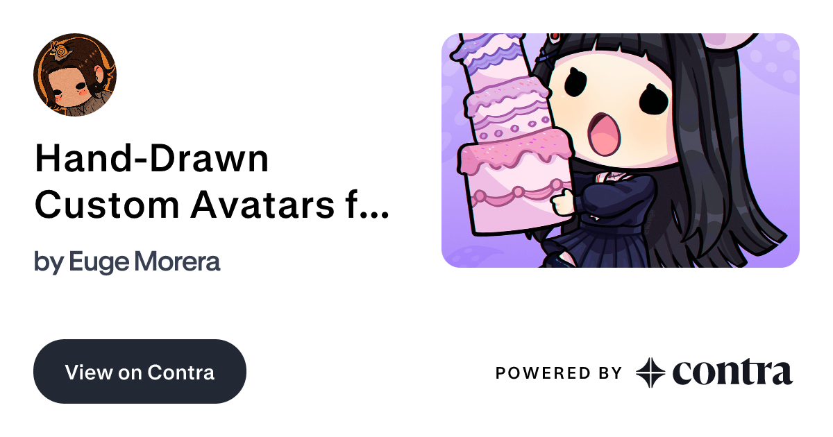 Hand-Drawn Custom Avatars for Discord, Twitch, YouTube & More by Euge ...