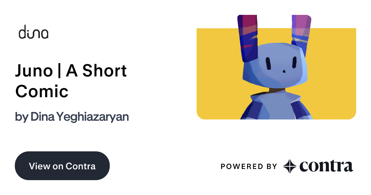 Juno | A Short Comic by Dina Yeghiazaryan