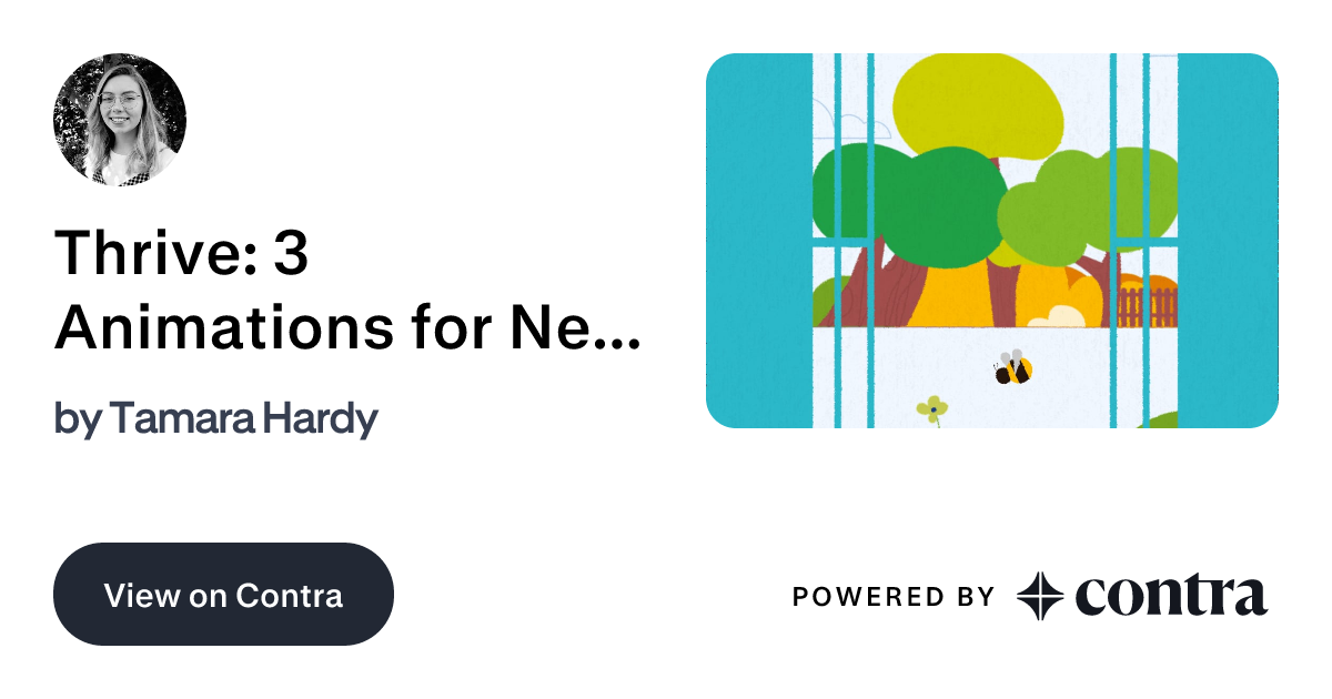 Thrive: 3 Animations for New App by Tamara Hardy