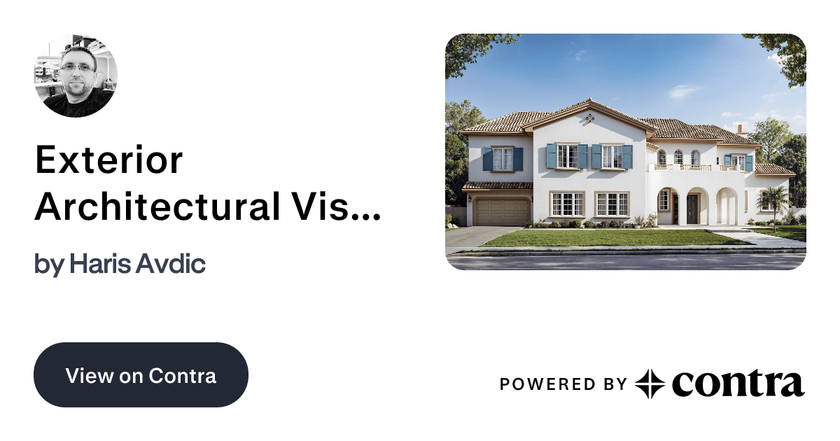 Exterior Architectural Visualizations by Haris Avdic