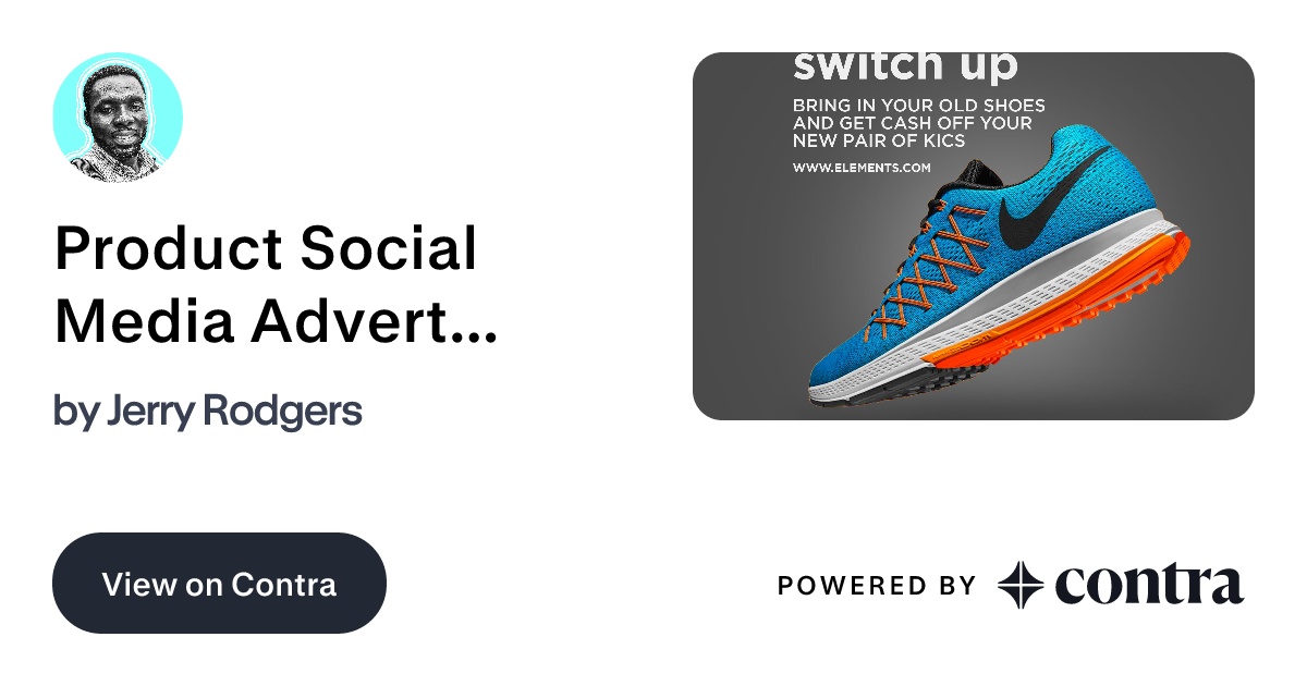 Product Social Media Advertisement Design - Elements by Jerry Rodgers