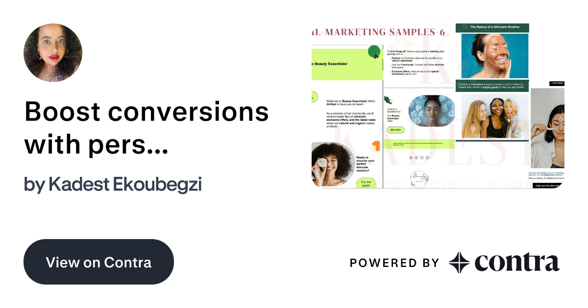 Boost conversions with personalized, high-impact Email Campaigns by ...