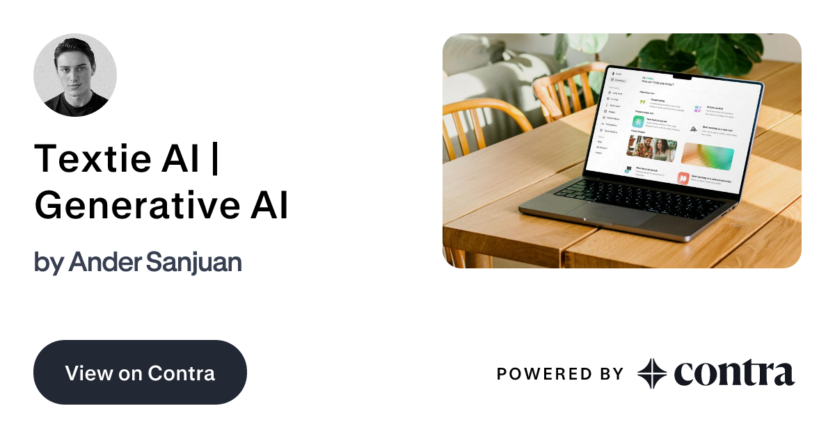Textie AI | Generative AI by Ander Sanjuan