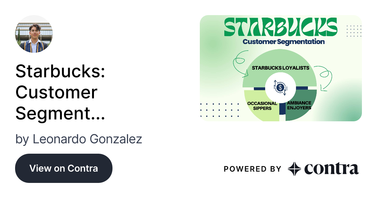 Starbucks Customer Segmentation By Leonardo Gonzalez
