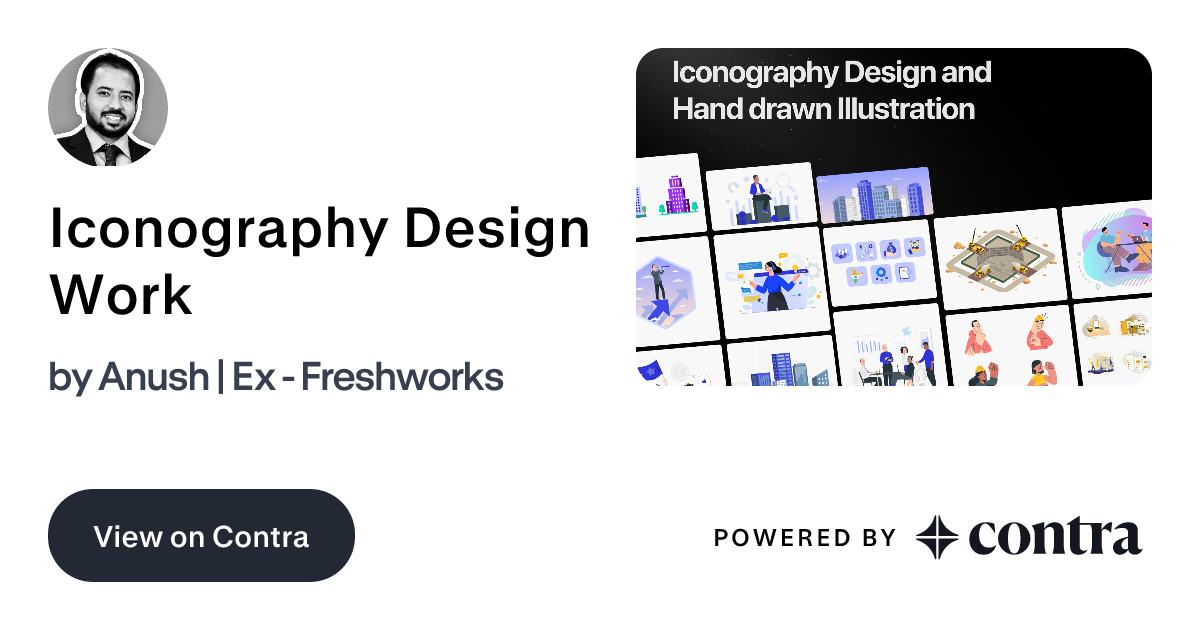Iconography Design Work by Anush | Foundrline