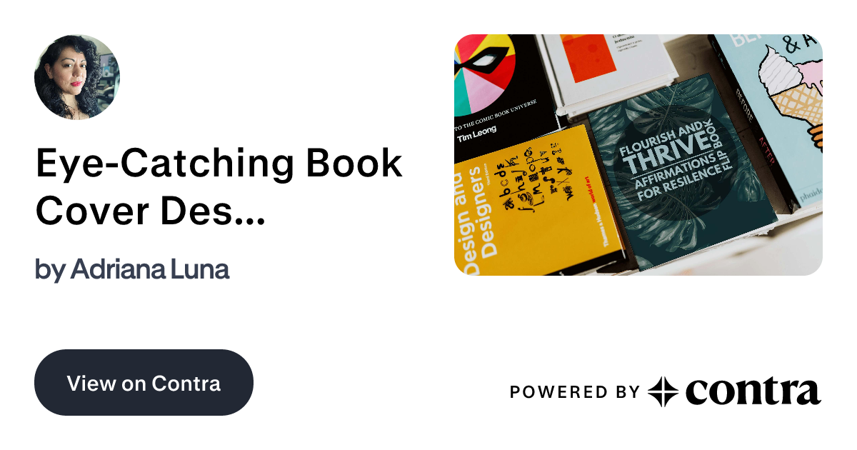 Eye-Catching Book Cover Designs and A+ Content Arrival+Departure by ...