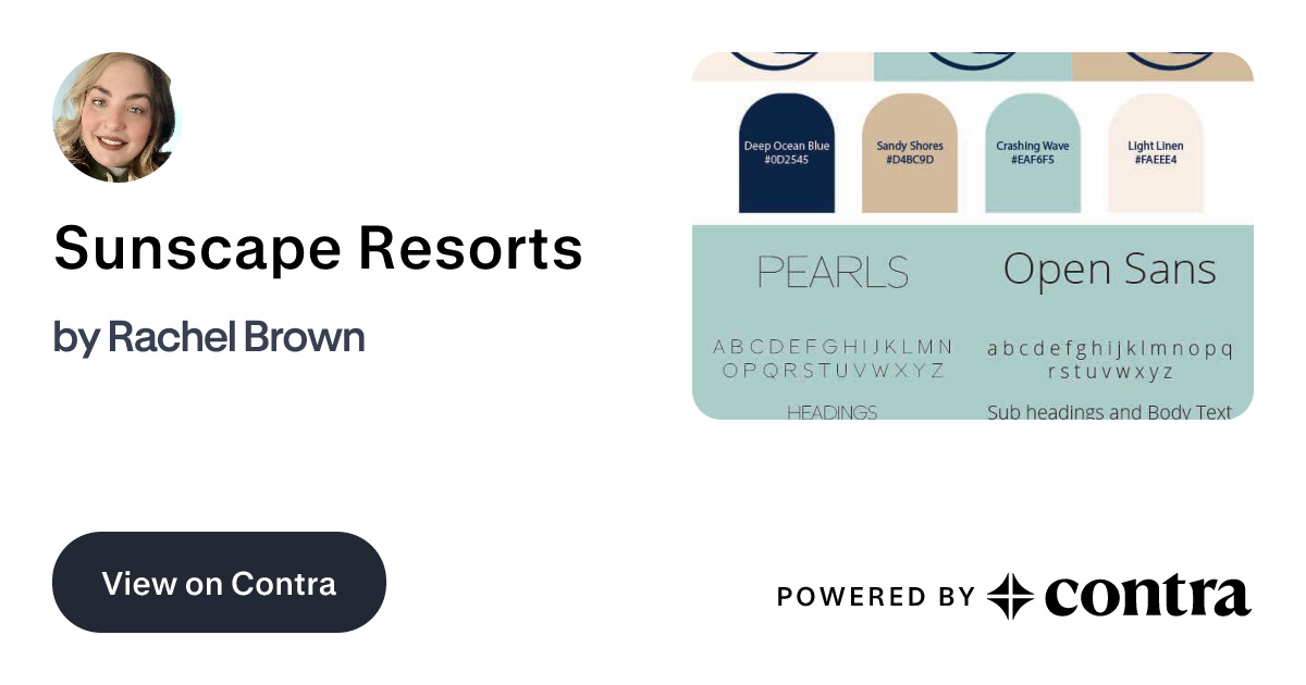 Sunscape Resorts by Rachel Brown