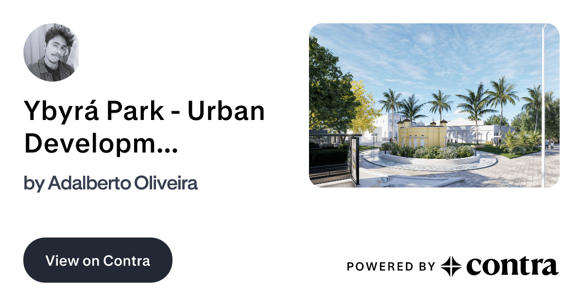Ybyrá Park - Urban Development Project by Adalberto Oliveira