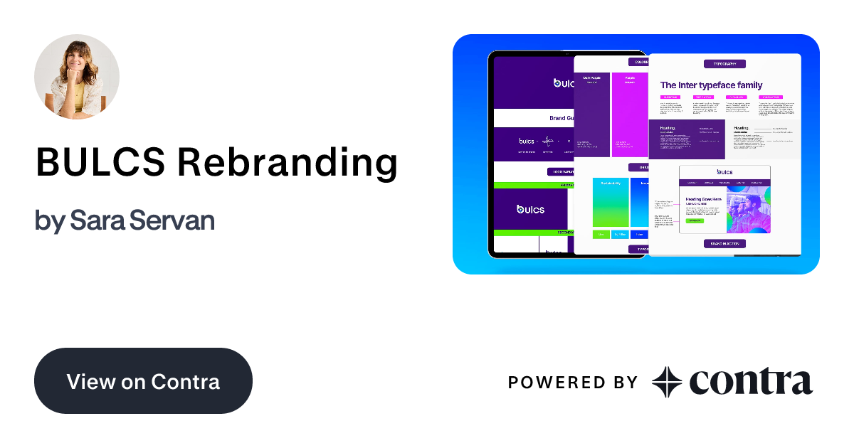BULCS Rebranding by Sara Servan