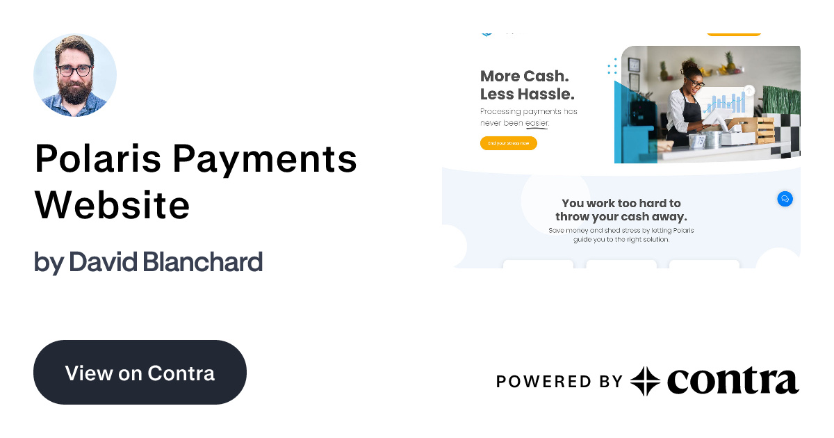 Polaris Payments Website by David Blanchard