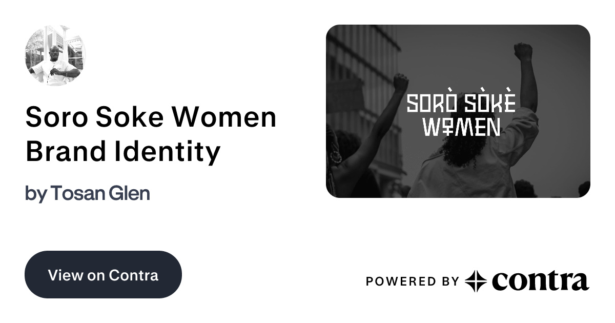 Soro Soke Women Brand Identity by Tosan Glen