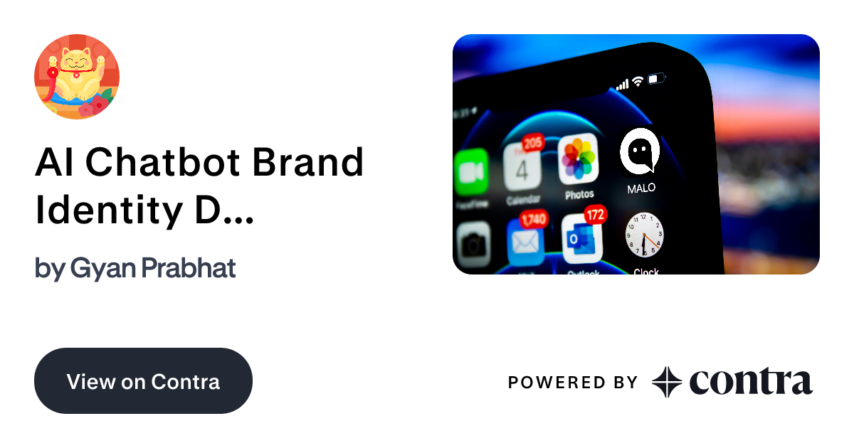 AI Chatbot Brand Identity Design by Gyan Prabhat