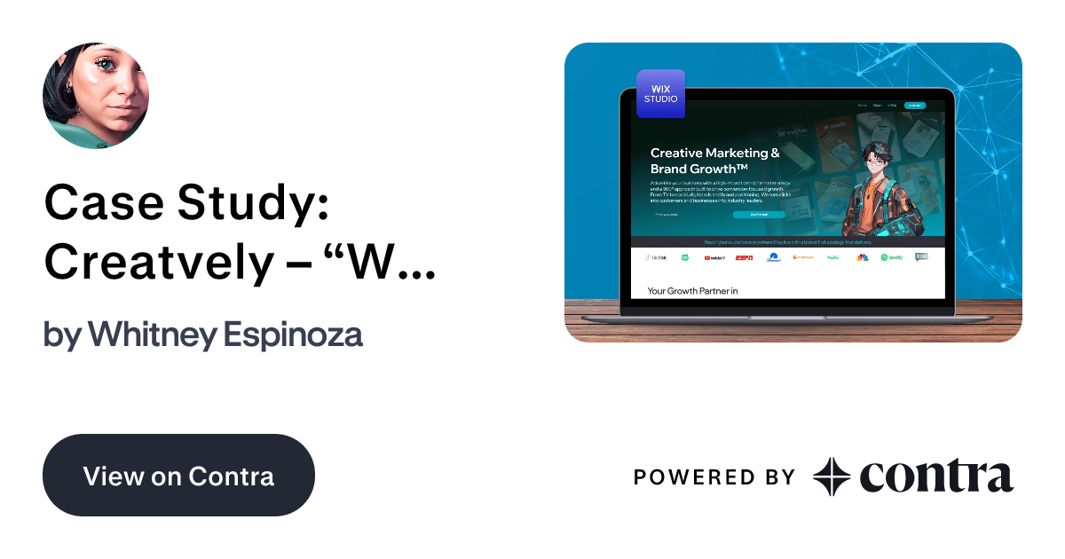 Case Study: Creatvely – “Where Creativity Meets Strategy by Whitney ...