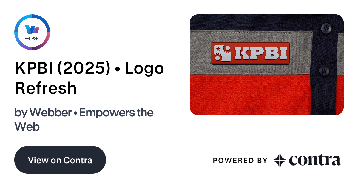 KPBI (2025) • Logo Refresh by Webber • Empowers the Web