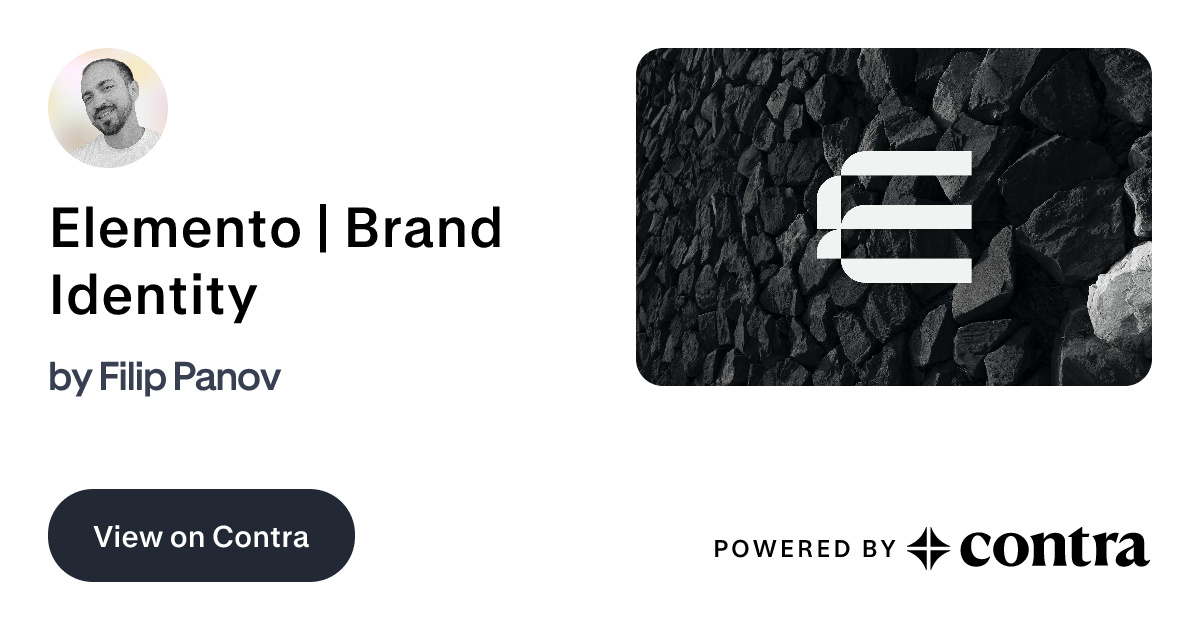 Elemento | Brand Identity by Filip Panov