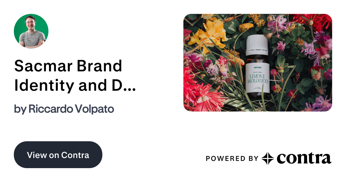 Sacmar Brand Identity and Digital Product Revamp by Riccardo Volpato