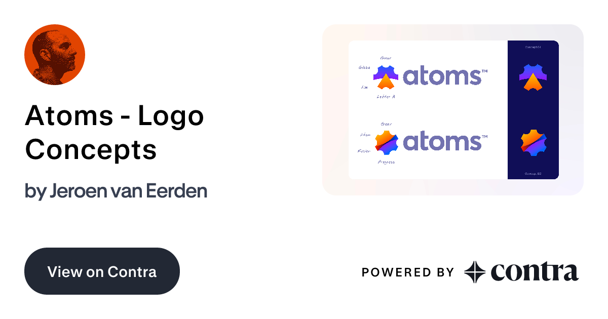 Atoms - Logo Concepts by Jeroen van Eerden